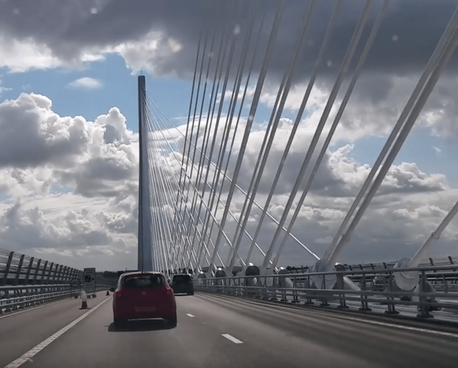 The opening ceremony - The Three Bridges